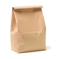 China 250G Doypack White Kraft Paper Coffee Bags Flat Bottom Kraft Coffee Bags With Window for sale
