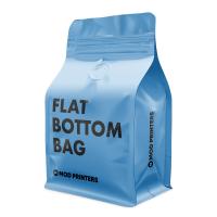 China Aluminum Foil Coffee Packaging Bag Custom Flat Bottom Pouches For Coffee for sale
