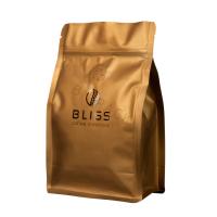 China Aluminum Foil Coffee Packaging Bag Custom Flat Bottom Pouches For Coffee for sale