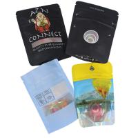 China Heat Seal Plastic Packaging Bag For Nut Chocolate Candy With Child Proof Zipper for sale