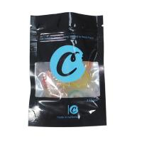 China BRC Ziplock Mylar Bag With Window Cookies Packaging Stand Up Pouches For Weed Flower for sale