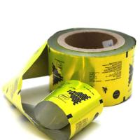 China SGS Plastic Printing Roll Film Packaging Laminated For Snack for sale