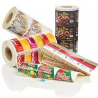 China Custom Food Laminated Plastic Packaging Roll Film Gravure Printing for sale