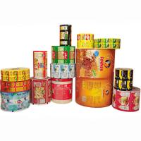 China Flexible Printing Roll Stock Film Packaging Stretch Food Packaging Film Matte for sale