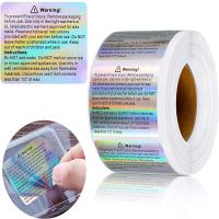 China UV Ink Holographic Security Hologram Stickers Inkjet Printing for sale