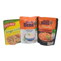 China Metallic Retort Pouch Packaging With Sterillization Heat Sealable Ready To Eat Food Packaging for sale