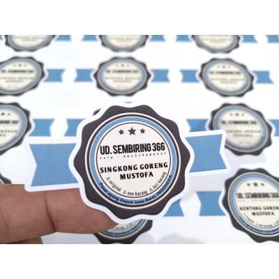 China Removable Anti Counterfeit Label Matte Color With Laser Printing / Inkjet Printing for sale