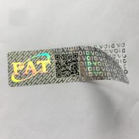 China Custom Tamper Evident Security Labels Hot Melt Honeycomb Destroy Adhesive for sale