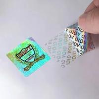 China Customized Tamper Evident Adhesive Security Seals Anti Counterfeit Label for sale