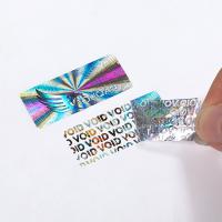 China Offset Printing Security Sticker Label Customized Tamper Evident Labels for sale