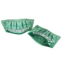 China Glossy Packaging Weed Mylar Stand Up Bags Custom Stand Up Zipper for sale