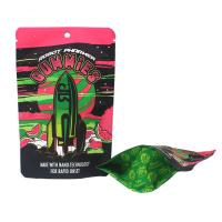 China 3.5g Custom Mylar Ziplock Stand Up Bags Cbd Packaging for sale