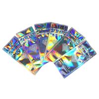 China Zipper Top 7g Holographic Stand Up Pouch Heat Seal Closure for sale