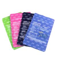 China PET Ziplock Stand Up Pouch Holographic Glossy Surface Packaging for sale