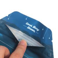 China Childproof Zipper Holographic Die Cut Mylar Bags Special Shape for sale