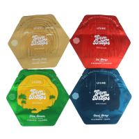 China CE Custom Colors Die Cut Plastic Bags Irregular Shaped For Gummies for sale