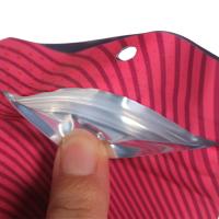 China Plastic  Packaging Three Side Seal Bag With Child Proof Zipper for sale