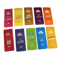 China Plastic  Packaging Three Side Seal Bag With Child Proof Zipper for sale