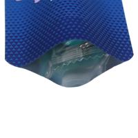 China Eco Friendly 3 Side Seal Pouch Plastic Soft Touch  Packing for sale