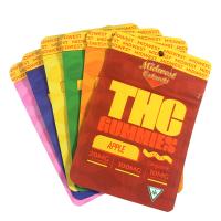 China 100 Micron Thickness Plastic Three Side Seal Bag With Excellent Barrier Properties for sale