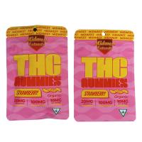 China 100 Micron Thickness Plastic Three Side Seal Bag With Excellent Barrier Properties for sale