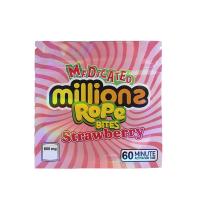 China Gravure Printing Plastic Mylar Bags With Zipper For Gummies Packaging for sale