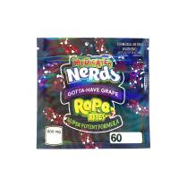 China Fresh Gummies Candy Packaging Holographic Side Seal Bags Eco-friendly Recyclable for sale