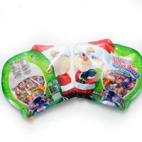 China Custom Christmas Mylar Packaging Bag With Special Shape And Ziplock Closure for sale