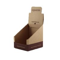 China Gravure Printing Tear Away Display Box Retail Tray Paper Packaging Box For Custom for sale