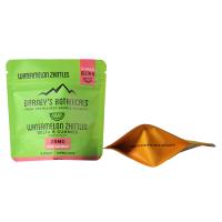 China Matte Finished Stand Up Pouch for Gummies , Zipper Aluminum Laminated Foil Pouch for sale