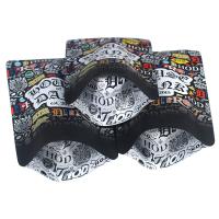 China Custom Printed Zipper Smell Proof Mylar Bag Soft Touch 3.5g Child Resistant For Edibles for sale