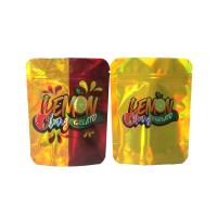 China Snack Dried Fruit Holographic Zipper Pouch Mylar Aluminum Foil Packaging Bag for sale