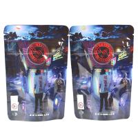 China Customized Logo Aluminum Foil Stand Up Pouch Zip Lock Holographic Resealable Pouch for sale