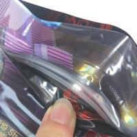 China Customized Logo Aluminum Foil Stand Up Pouch Zip Lock Holographic Resealable Pouch for sale