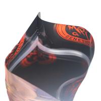 China Customized Logo Aluminum Foil Stand Up Pouch Zip Lock Holographic Resealable Pouch for sale