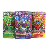 China Plastic Packaging Food Mylar Bag 3.5g Holographic Stand Up Pouch for sale