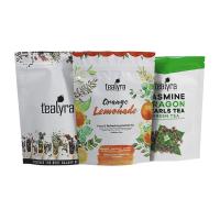 China Matte Plastic Zip Lock Mylar Bags Stand Up Pouch For Food for sale