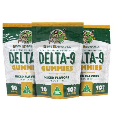 China Smell Proof Heat Seal Zipper Stand Up Pouches Plastic Mylar Bags Custom Logo Printed for sale