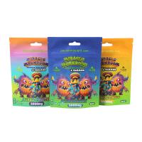 China Resealable Smell Proof Stand Up Pouch 3.5g/7g/1oz/1lb Mylar Bags With Zipper for sale