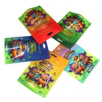 China Resealable Smell Proof Stand Up Pouch 3.5g/7g/1oz/1lb Mylar Bags With Zipper for sale