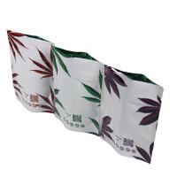 China Custom Printed 3g 7g 14g 28g Mylar Zip Lock Bags Stand Up For Edible Flower Packaging for sale