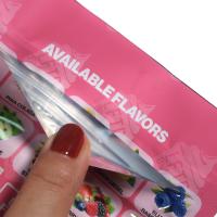 China Smell Proof Ziplock Mylar Food Storage Bags Digital Printed 14g For Gummies Candy Sugar for sale
