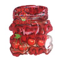 China 3.5G Rainbow Skittles Medibles Holographic Die Cut Mylar Bags Custom Print Zip Lock Bags for sale