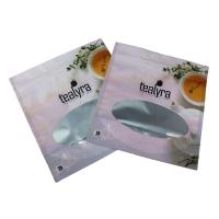 China Custom Ziplock Plastic Stand Up Pouch Heat Sealed Food Packaging Bags With Window for sale
