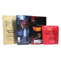 China Free Sample Premium Food Stand Up Pouch With Window , Zipper Resealable Bag for sale