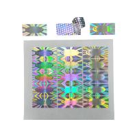 China Reflective Custom Removable Labels Adhesive Holographic Vinyl Sticker for sale