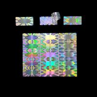 China Security Adhesive Plastic Holographic Sticker Sheet Custom Anti-Counterfeit Sticker for sale