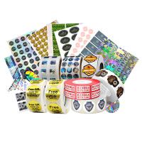 China UV Security QR Code Hologram Sticker Label Permanent / Removable / Hot Melt Adhesive for sale