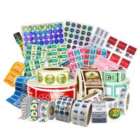 China UV Security QR Code Hologram Sticker Label Permanent / Removable / Hot Melt Adhesive for sale