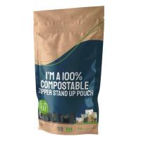 China Ziplock Compostable Biodegradable Food Packaging Bags Manufacturer Eco Friendly for sale
